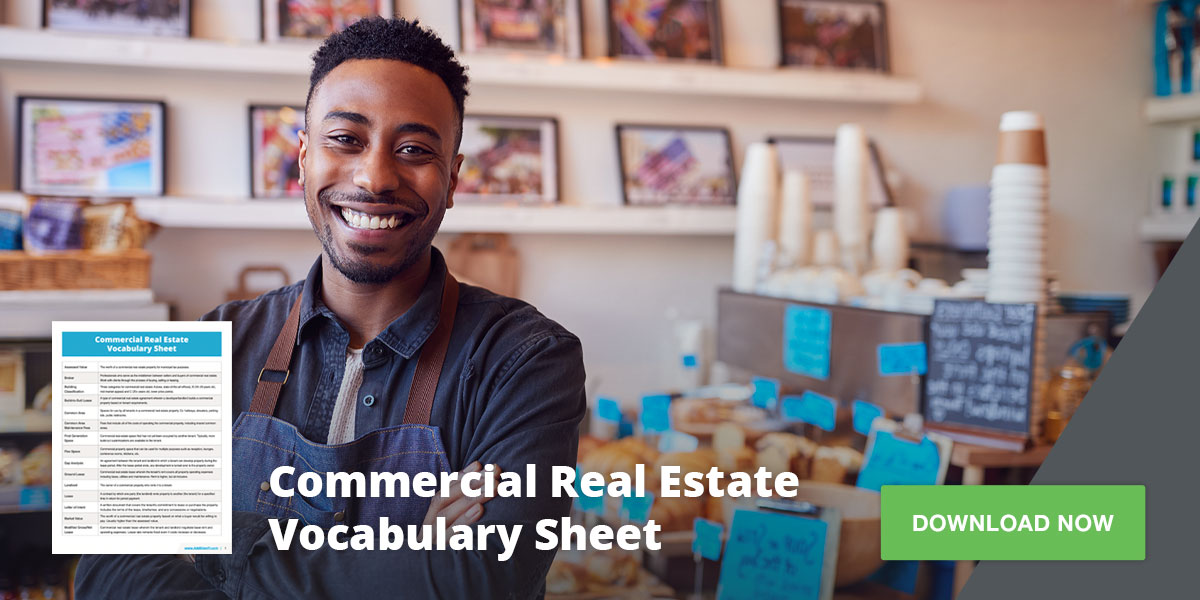 Commercial Real Estate Vocabulary Sheet | Addition Financial